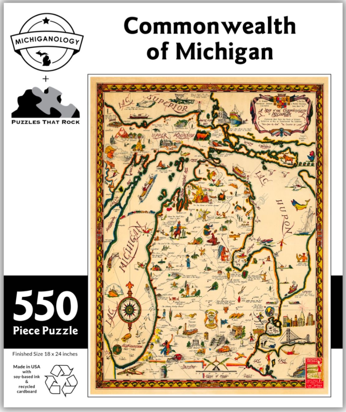 Shop Puzzles - The Lake House - Michigan Gifts & Home