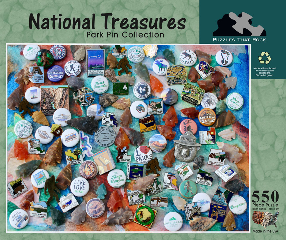 National Treasures Puzzle - The Lake House